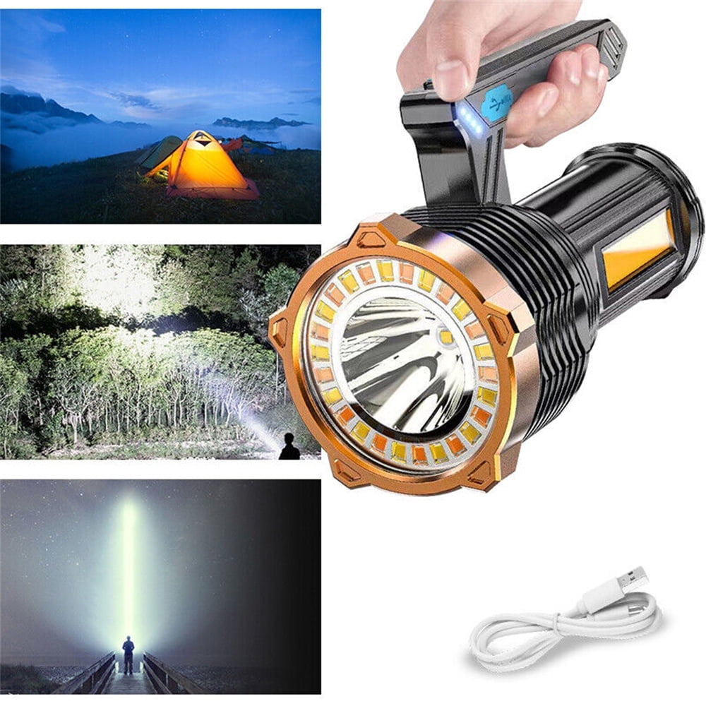 Eyotto 2 in 1 Handheld Flashlight LED Rechargeable Flashlight, Super ...