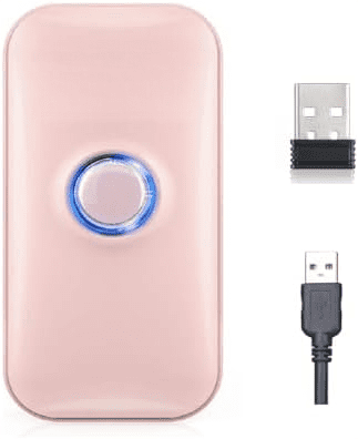 Eyoyo1D Mini Bluetooth Barcode Scanner, 3-in-1 Bluetooth & USB Wired ...