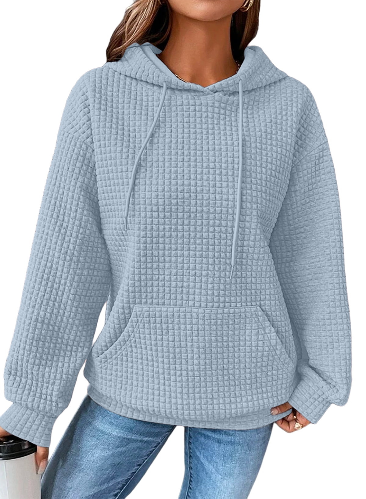 Eytino Womens Hoodie Oversized Sweatshirts for Women Loose Fit Casual ...