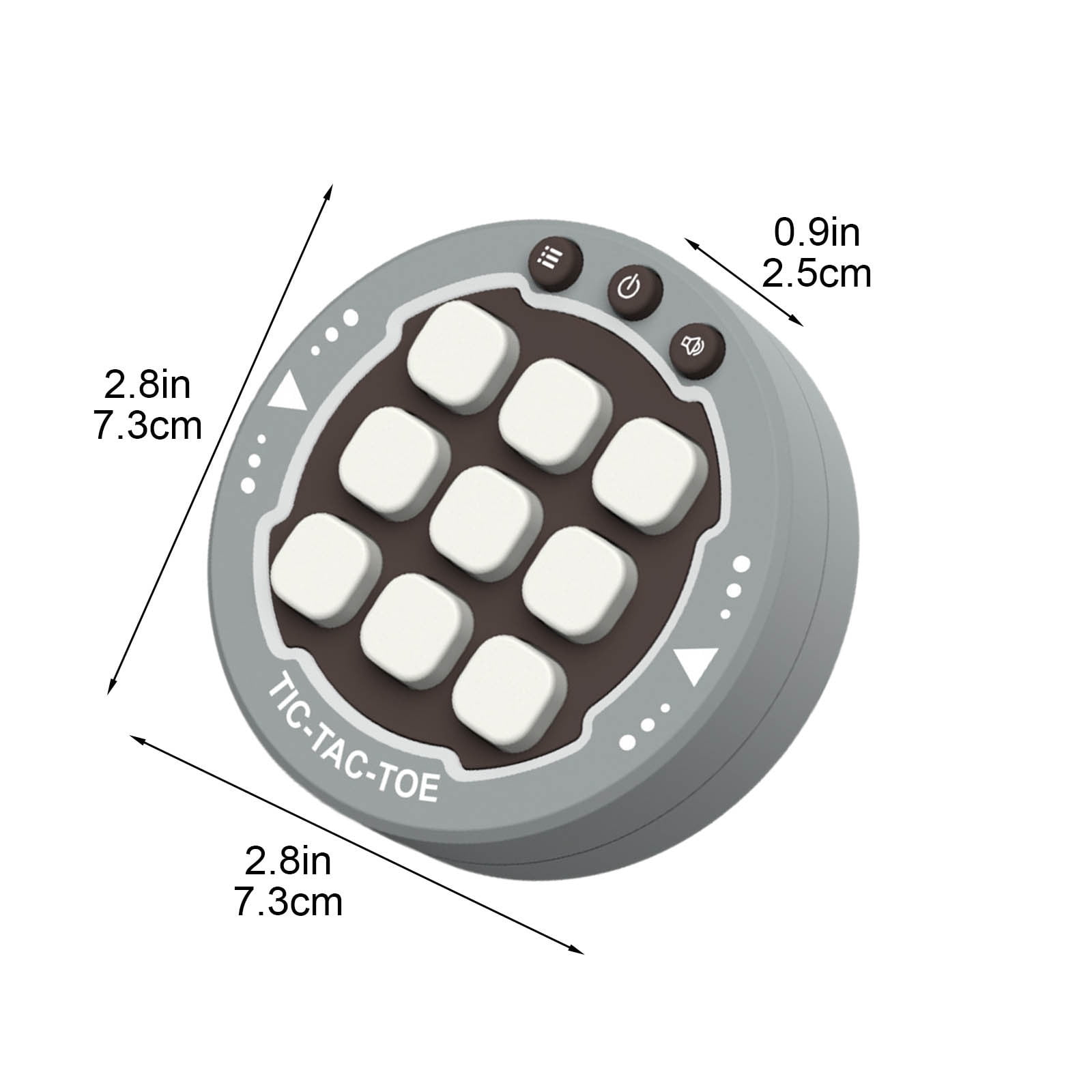 Electronic Handheld Puzzle Game Console, Portable Infinite Travel Game ...