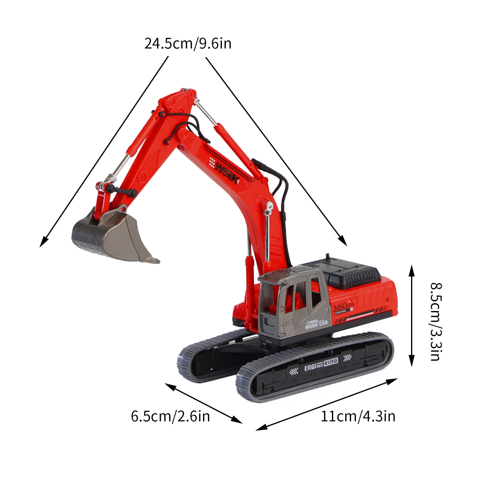 Christmas Gifts for Kids Toys Clearance Excavator Toy, Construction ...