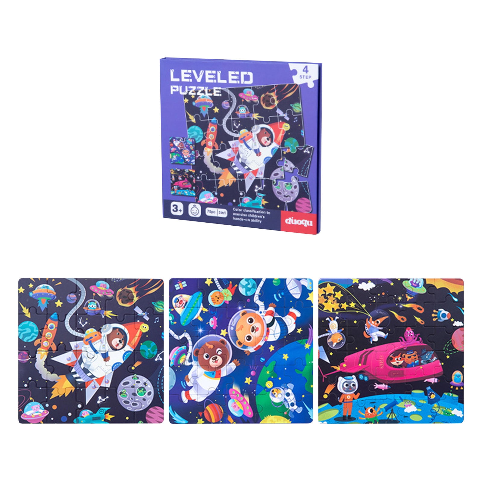 A Full Range Of 10 Advanced Magnetic Puzzles Aged 3 To 7 Years Old 3 In ...