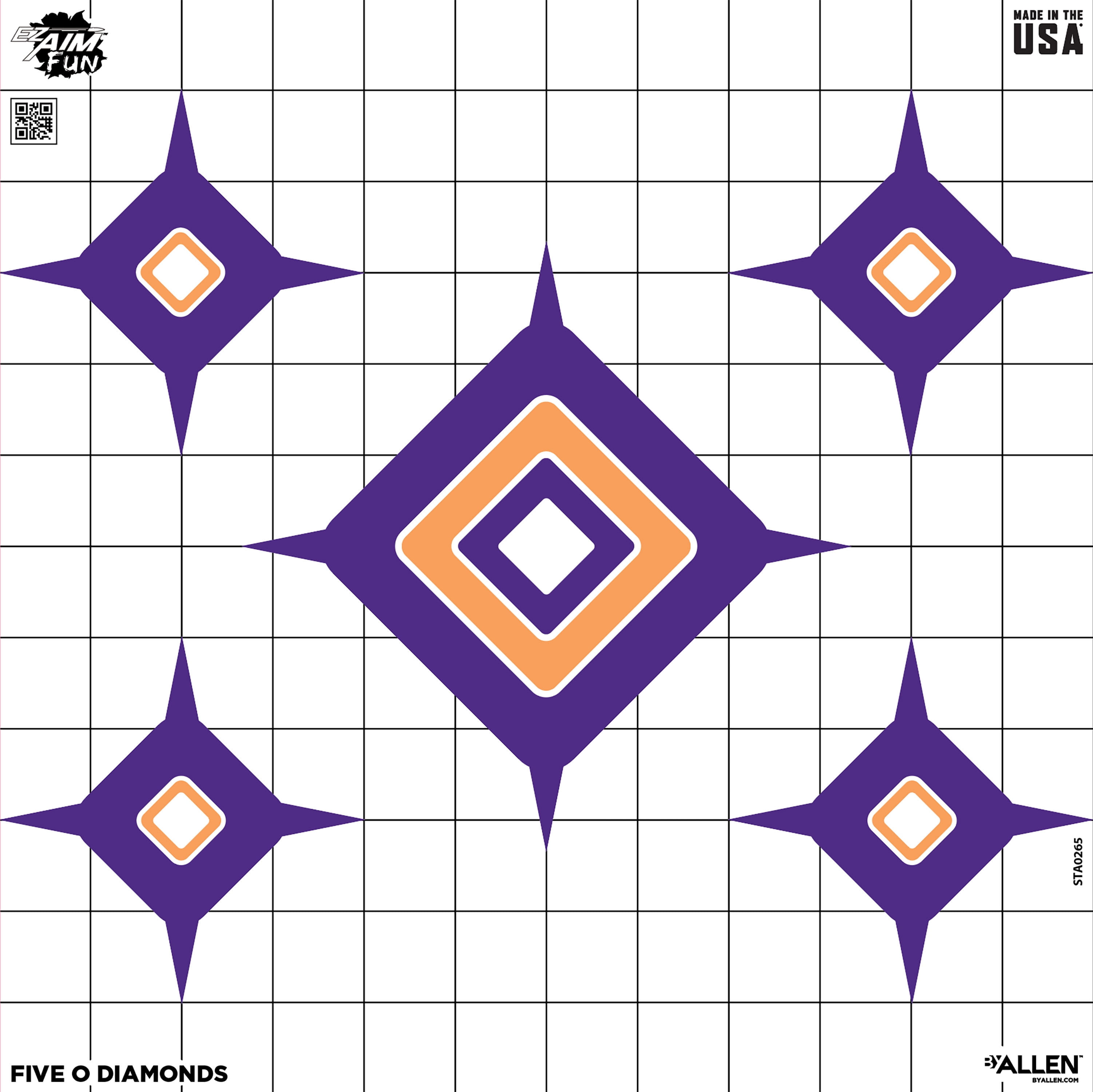 Ez Aim Fun Paper Shooting Targets, Dialing In More Fun, 12 In Square, 9 ...