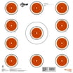 SAS 5-Spot Paper Target 18 in / 45 cm Archery Range Target Face ...