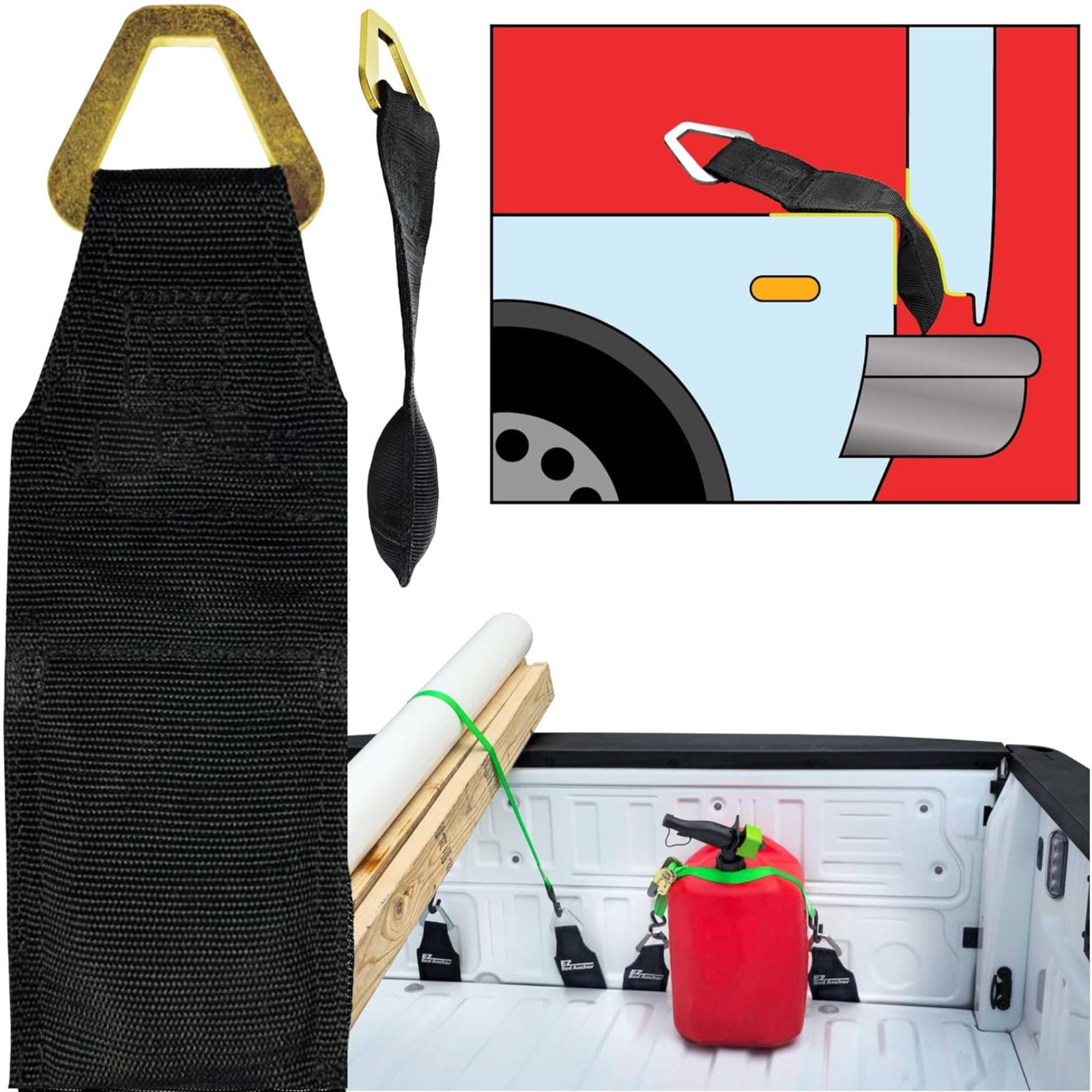 Ez Bed Anchor 1pk, Bed Buddy Buddies Truck Tool, Trucks Buddies Anchors ...
