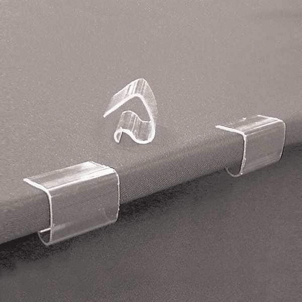 Ez Clip by Fastenation Table Cloth Clip,Rigid PVC,PK100 EZTCC - Walmart.com