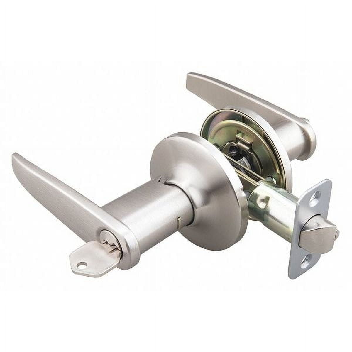 Ez-Flo Eastman Door Lever Lockset,Mechanical,Entrance 57850 - Walmart.com