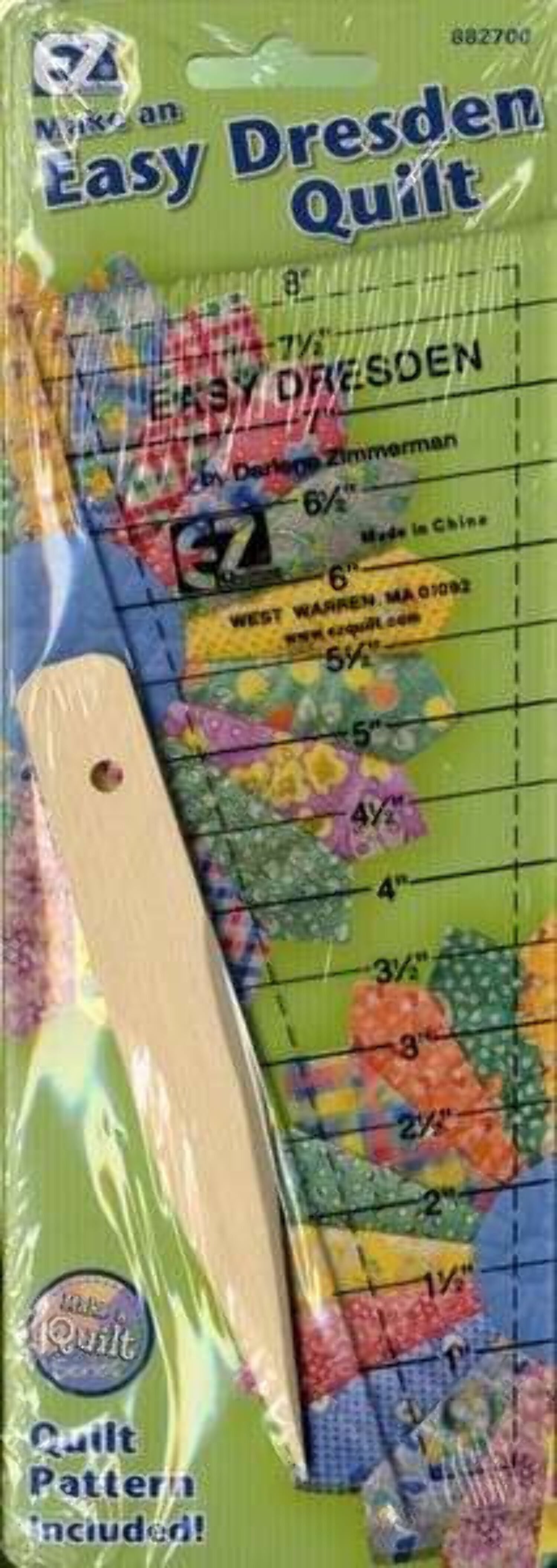 Ez Quilting Easy Dresden Quilting Ruler - Walmart.com
