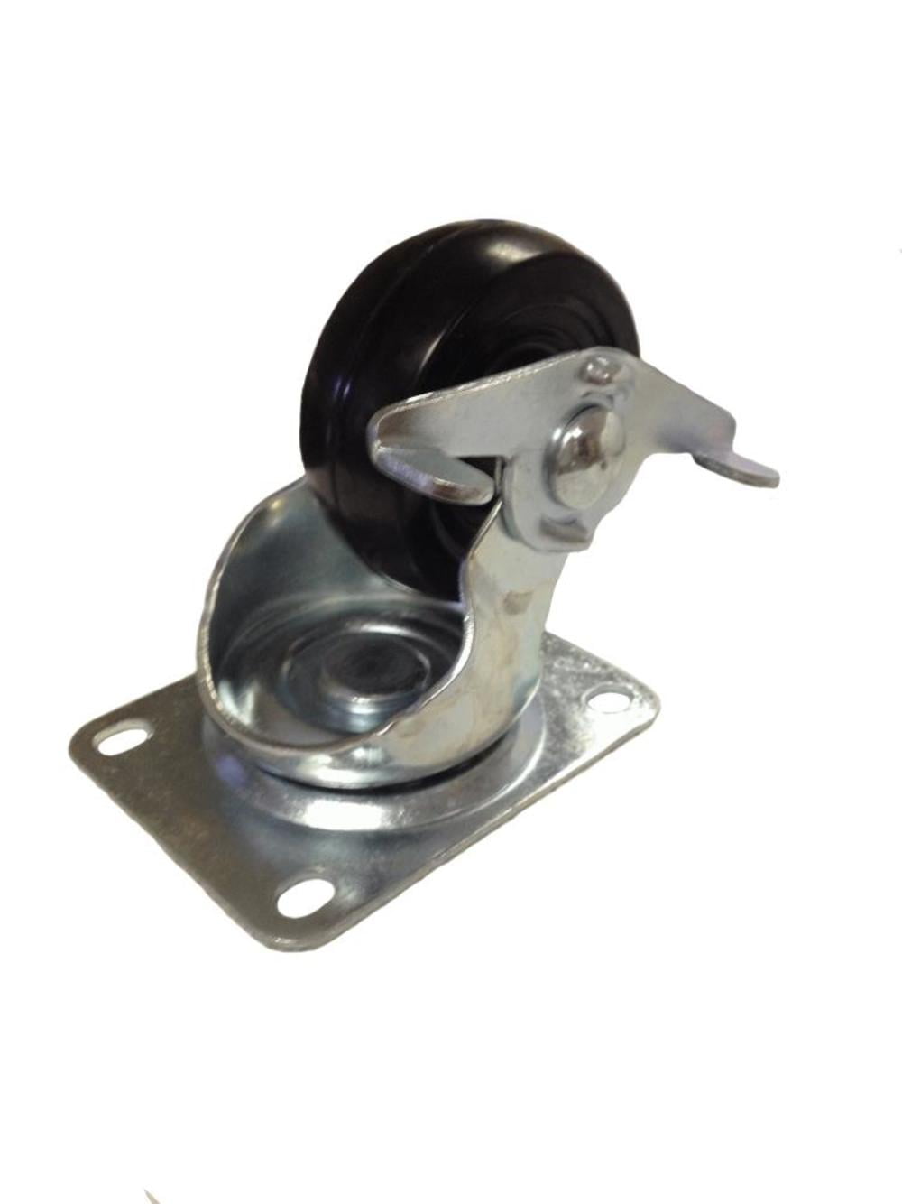 Ez Roll Casters 2 In. Hard Rubber Caster - Walmart.com