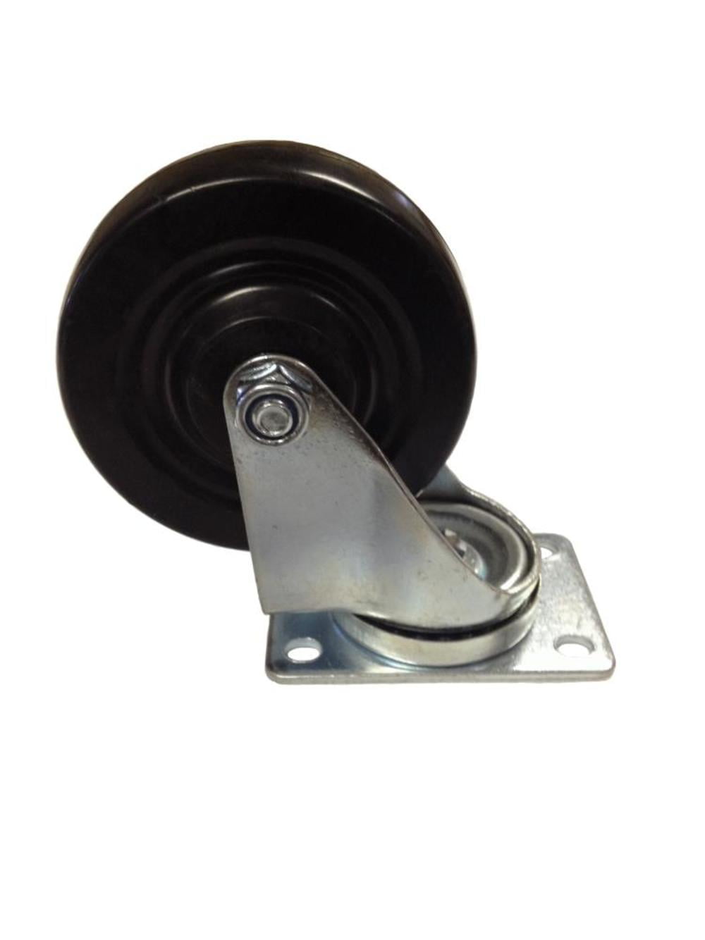 Ez Roll Casters 4In Swivel Hard Rubber Caster - Walmart.com