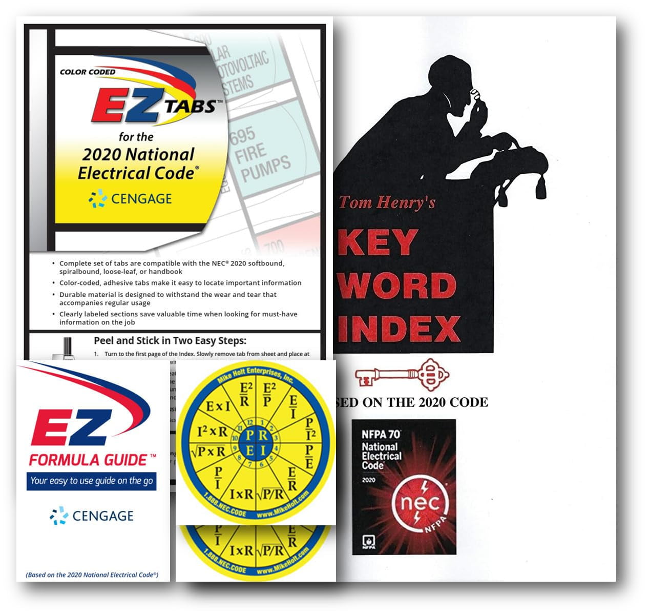 Ez tabs 2020 Nec code book (Color Coded), EZ Formula Guide and Key Word ... Ez tabs 2020 Nec code book (Color Coded), EZ Formula Guide and Key Word ...