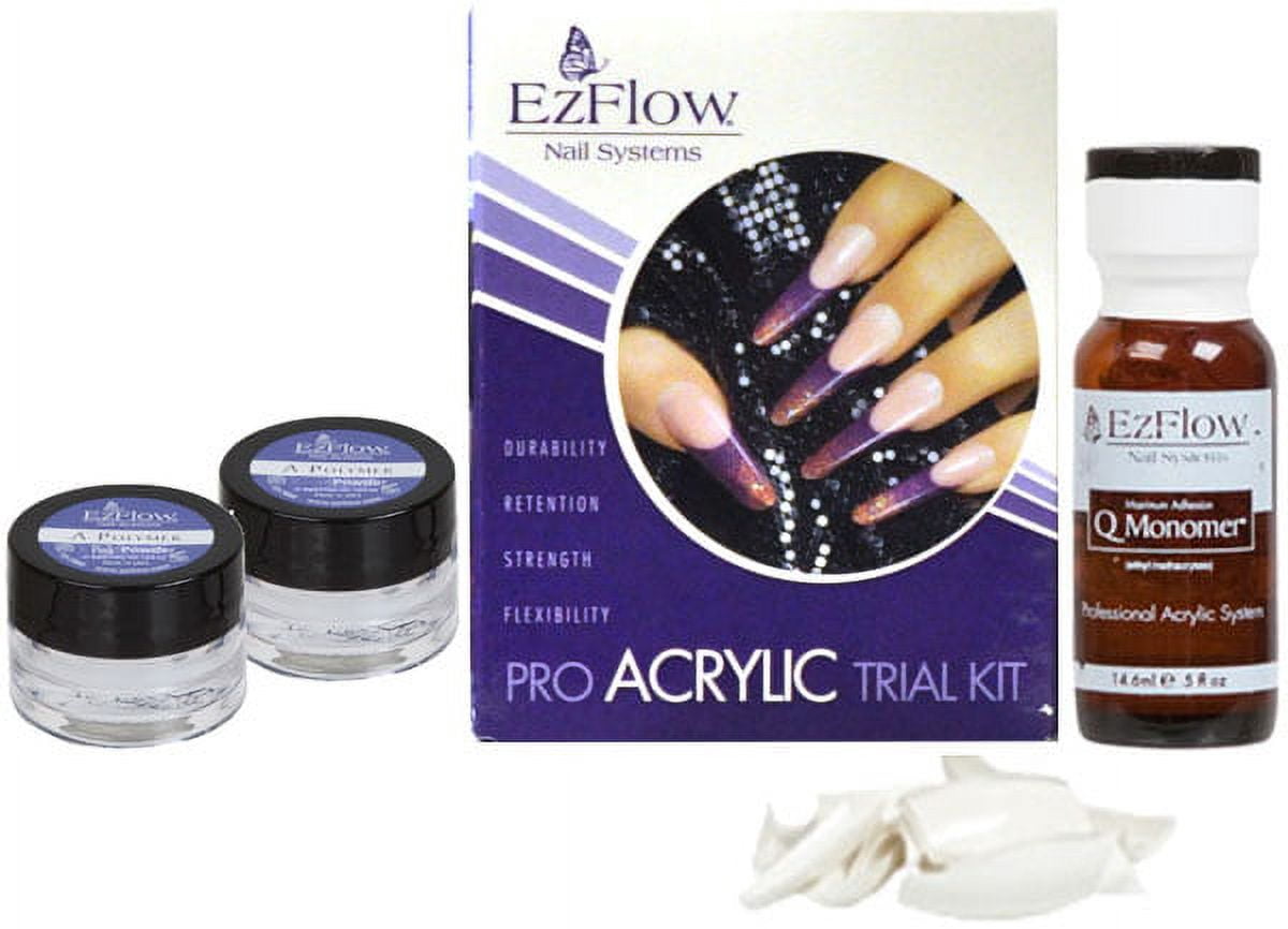 EzFlow Pro Acrylic Nails Trail Kit - Walmart.com