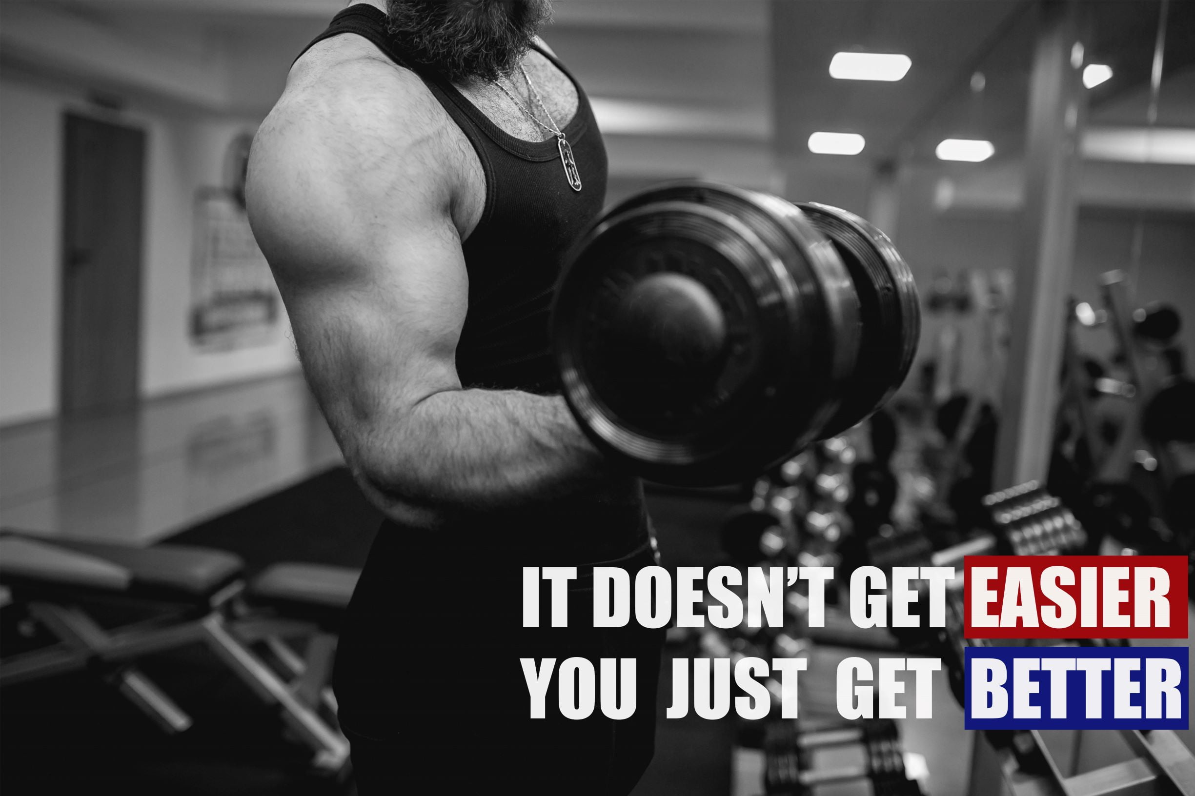 EzPosterPrints - Bodybuilding Men Girl Fitness Workout Quotes ...