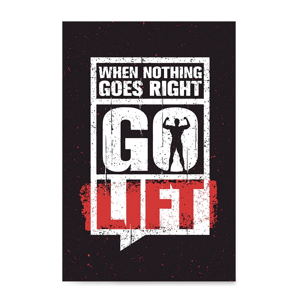EzPosterPrints - Gym Inspiration Motivation Quotes - Poster Printing ...