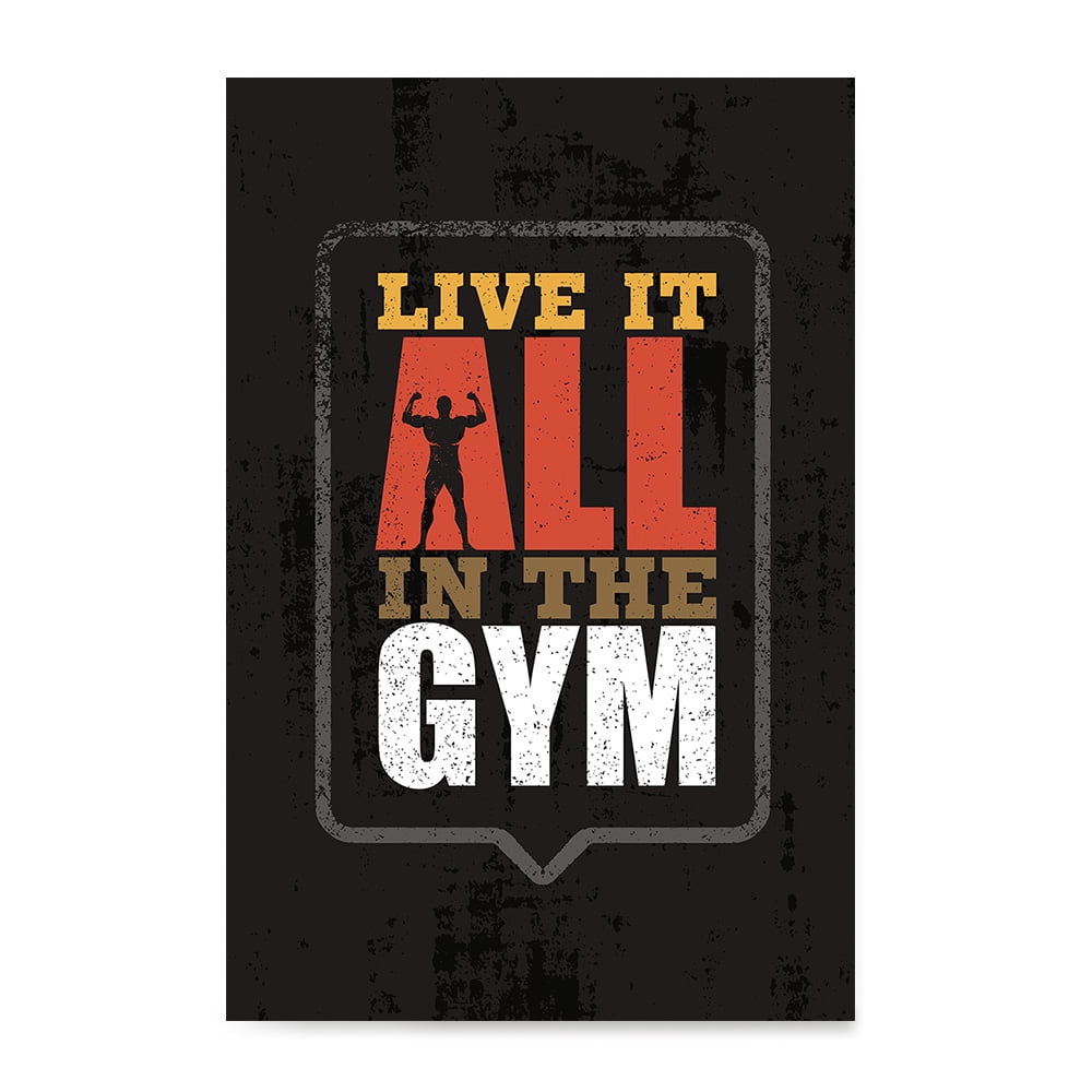 EzPosterPrints - Gym Inspiration Motivation Quotes - Poster Printing ...