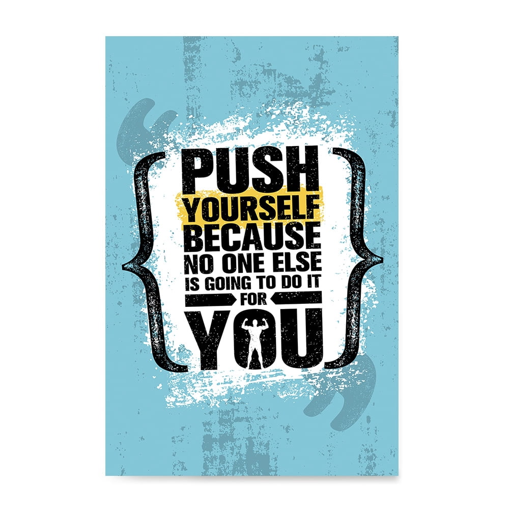 EzPosterPrints - Gym Inspiration Motivation Quotes - Poster Printing ...