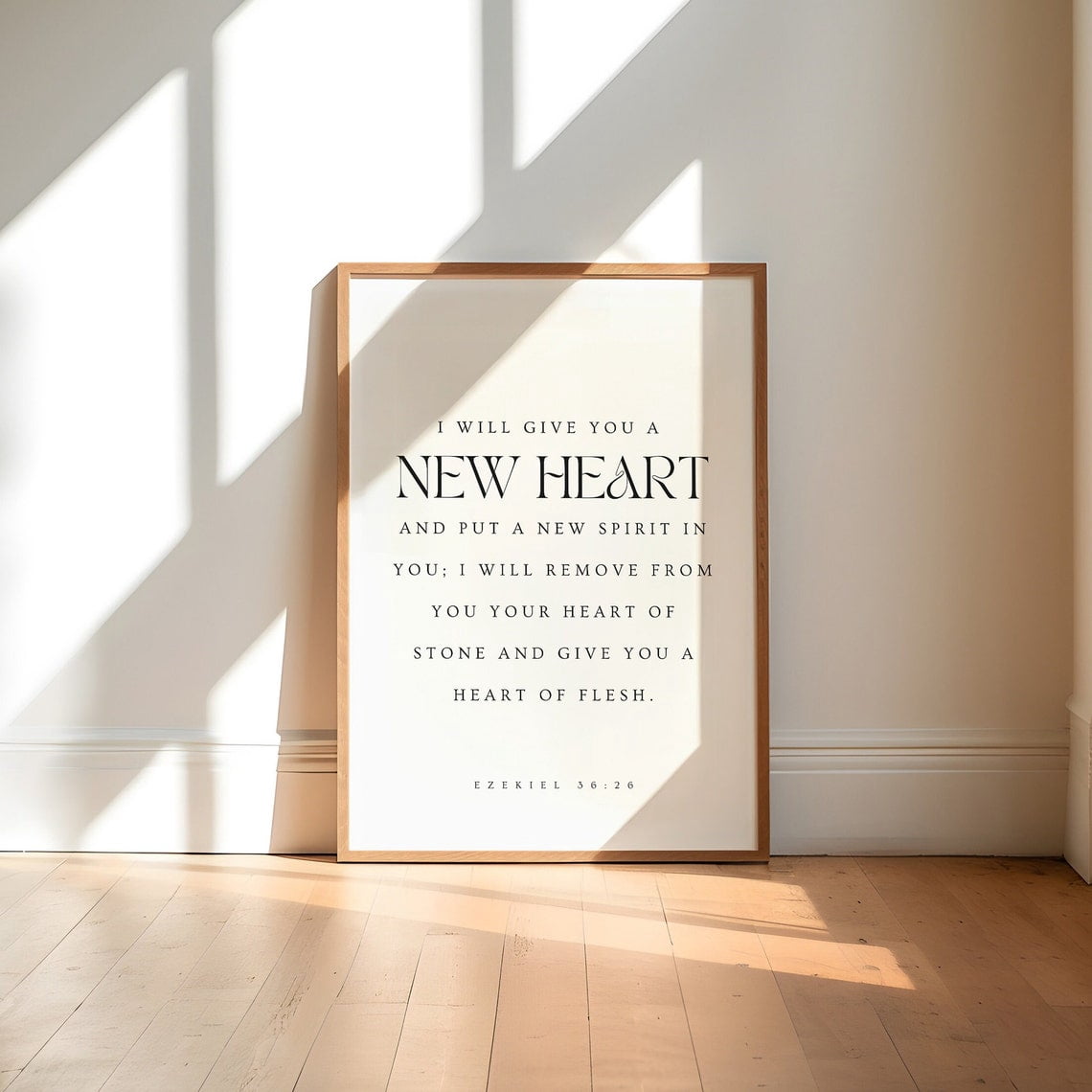 Ezekiel 36:26 I Will Give You A New Heart And Put A New Spirit In You ...