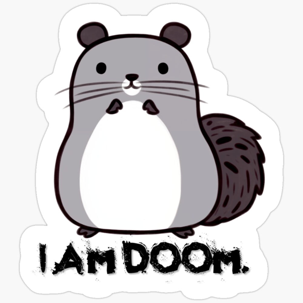 Ezekiel Darkbranch - I Am Doom Sticker Phone Decal Water Bottle ...