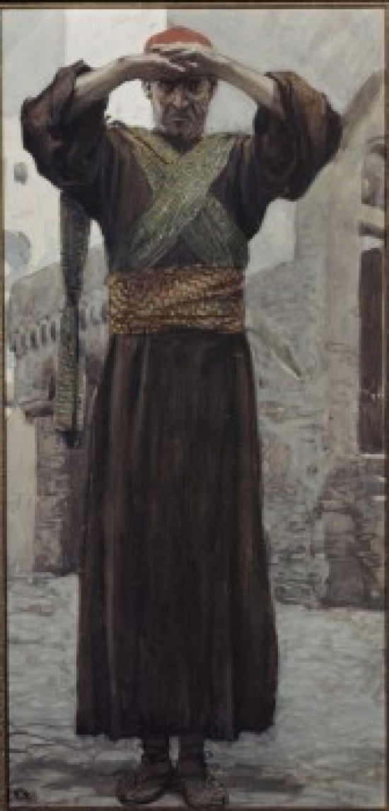 Ezekiel, James Tissot (1836-1902 French), Jewish Museum, New York, USA Poster Print (18 x 24 ...
