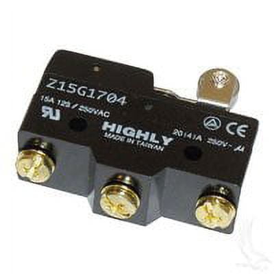 Ezgo Txt & Marathon Golf Cart 3 Terminal Micro Switch With Roller ...