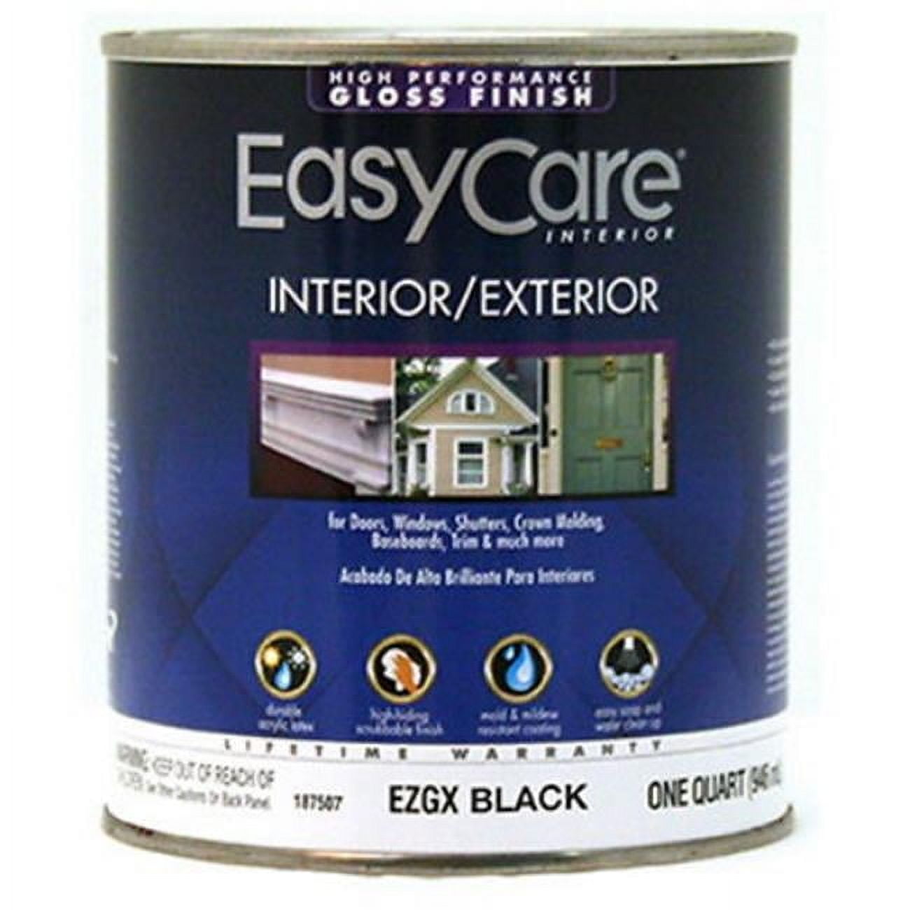 Ezgx Qt Gls Blk Paint - Black - Walmart.com