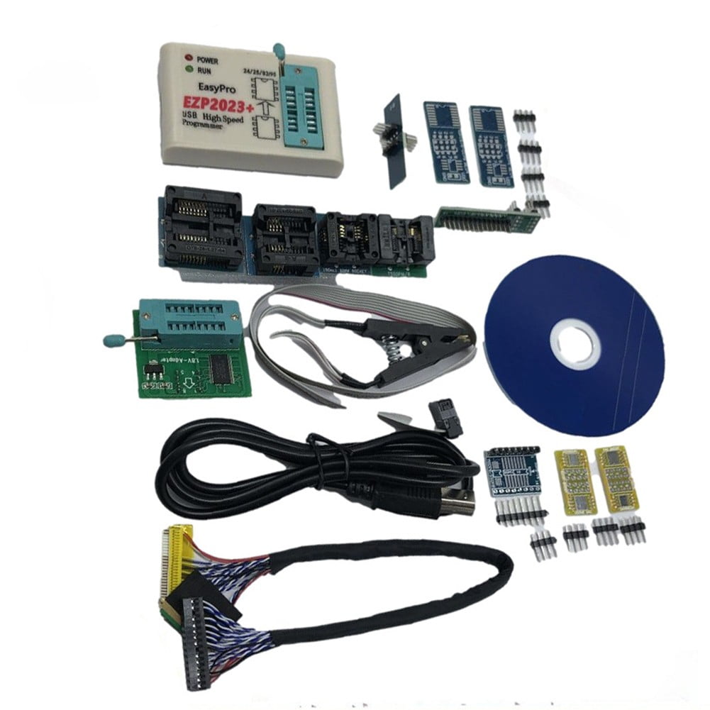 Ezp2023 High Speed Usb Spi Chip Programmer Ic Eprom Programmer with Adapter Ezp2023 12 Adapter ...