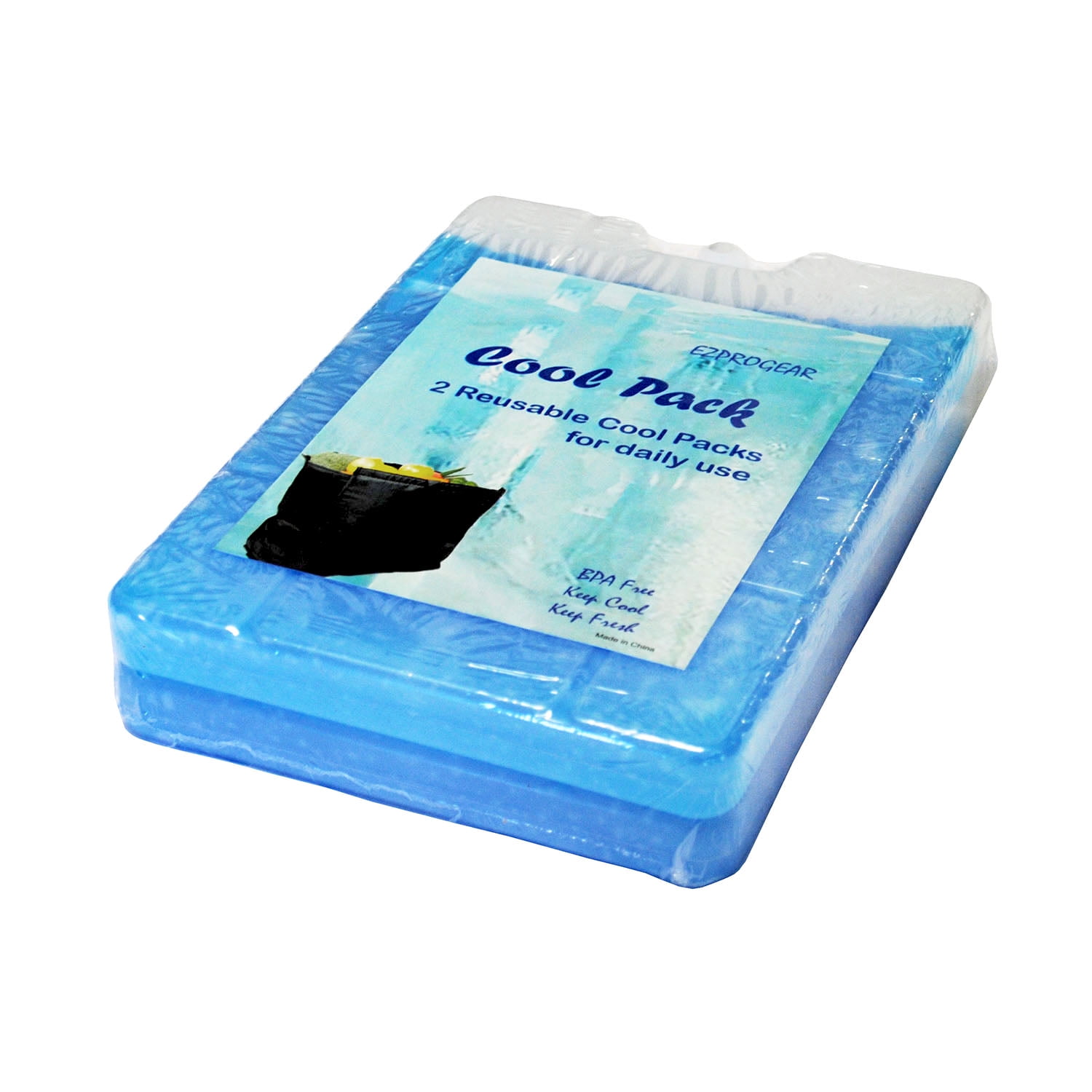 Ezprogear Large Cooler Packs Reusable Ice Pack for Lunch Bag (Large ...