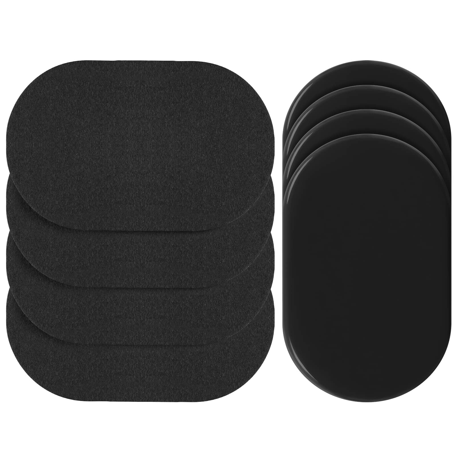 "Ezprotekt Reusable Furniture Sliders for Carpet and Hardwood Floors, 9 ...