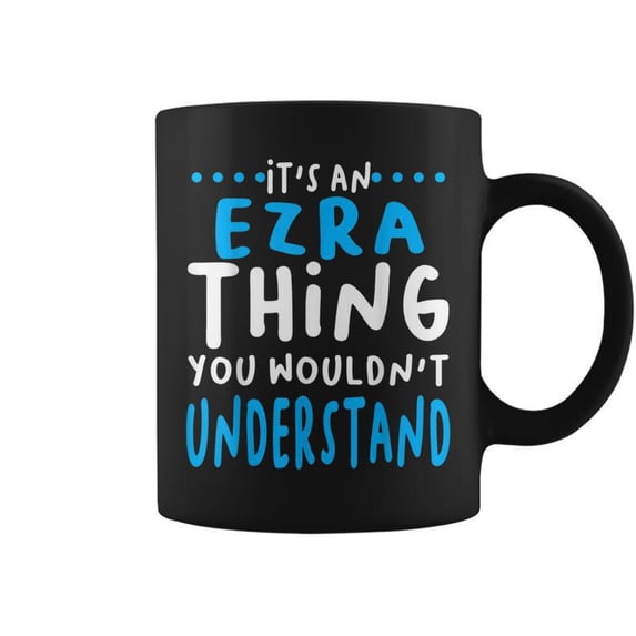 Ezra Name Personalized Coffee Mugs - Walmart.com