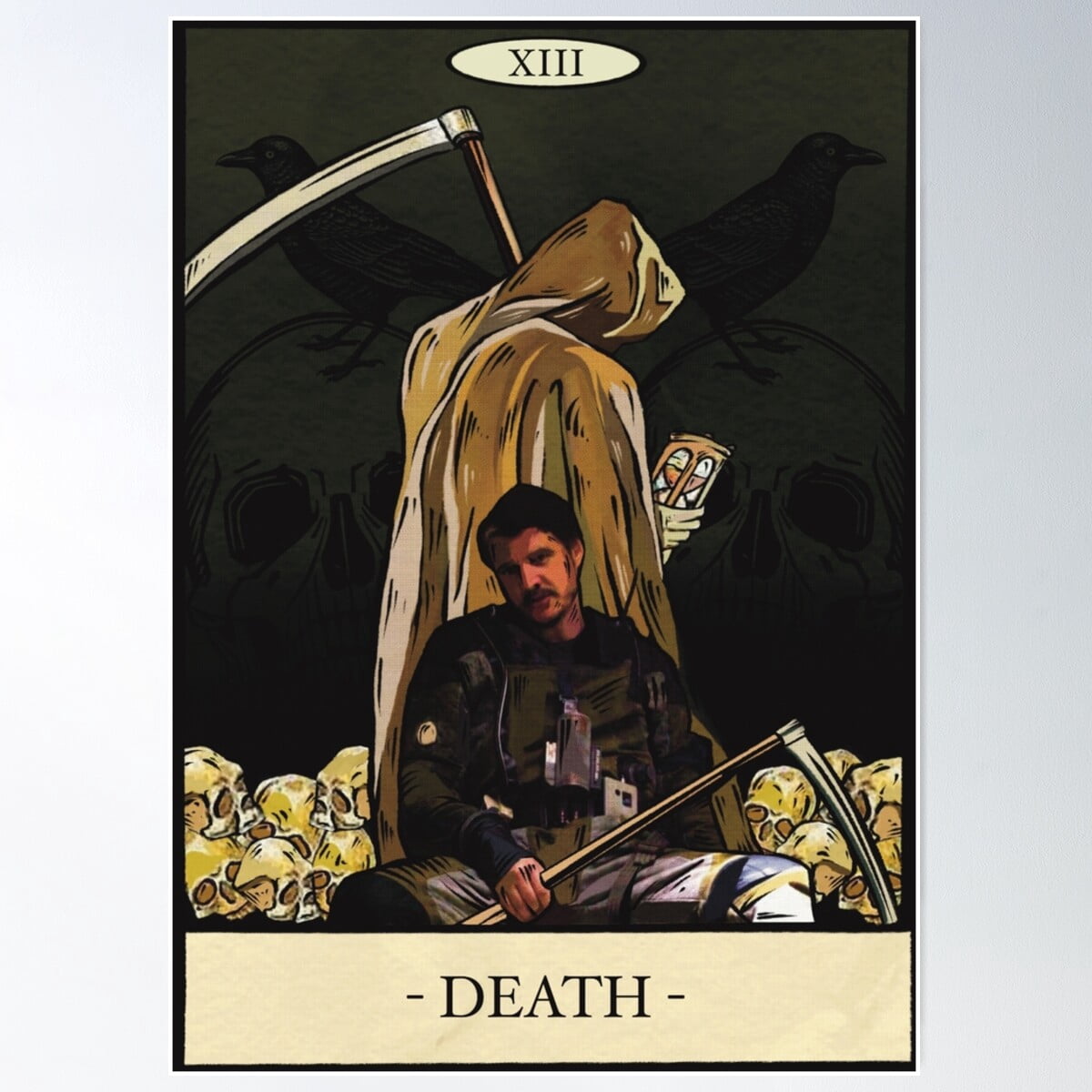Ezra - Prospect Tarot Card Poster Wall Art, Modern Wall Decor For ...