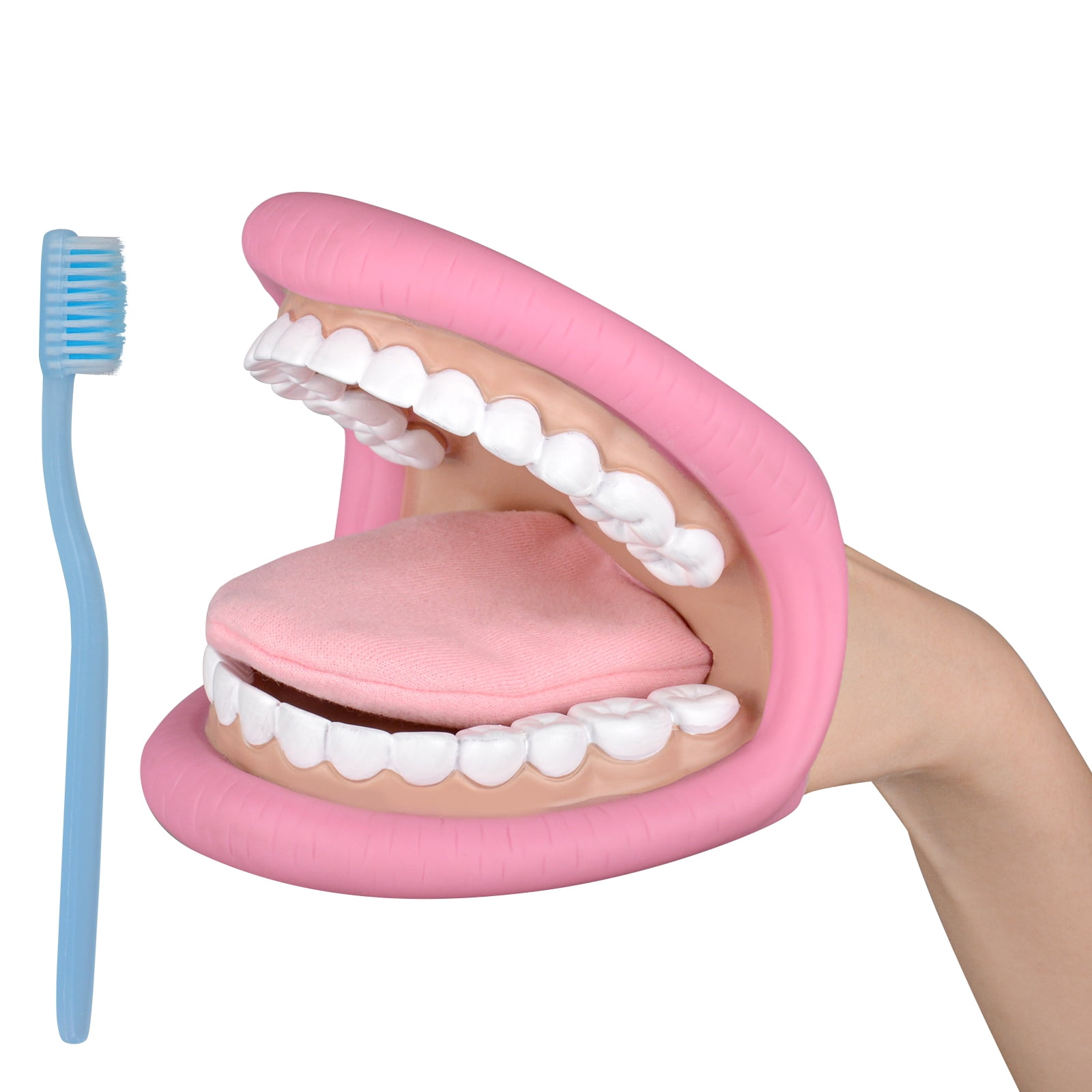 Eztrain Mouth Hand Puppet with Tongue for Kids, Mouth Puppet for Speech ...