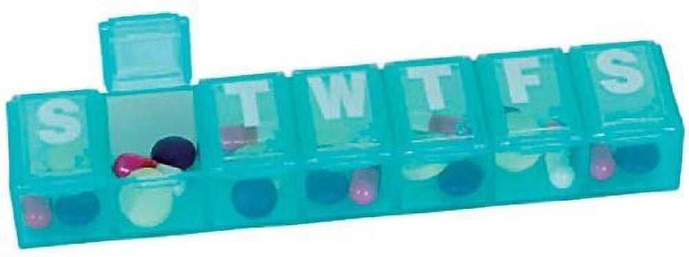 Ezy Dose 7 Day Classic Pill Reminder - Large (Color Varies) - Walmart.com