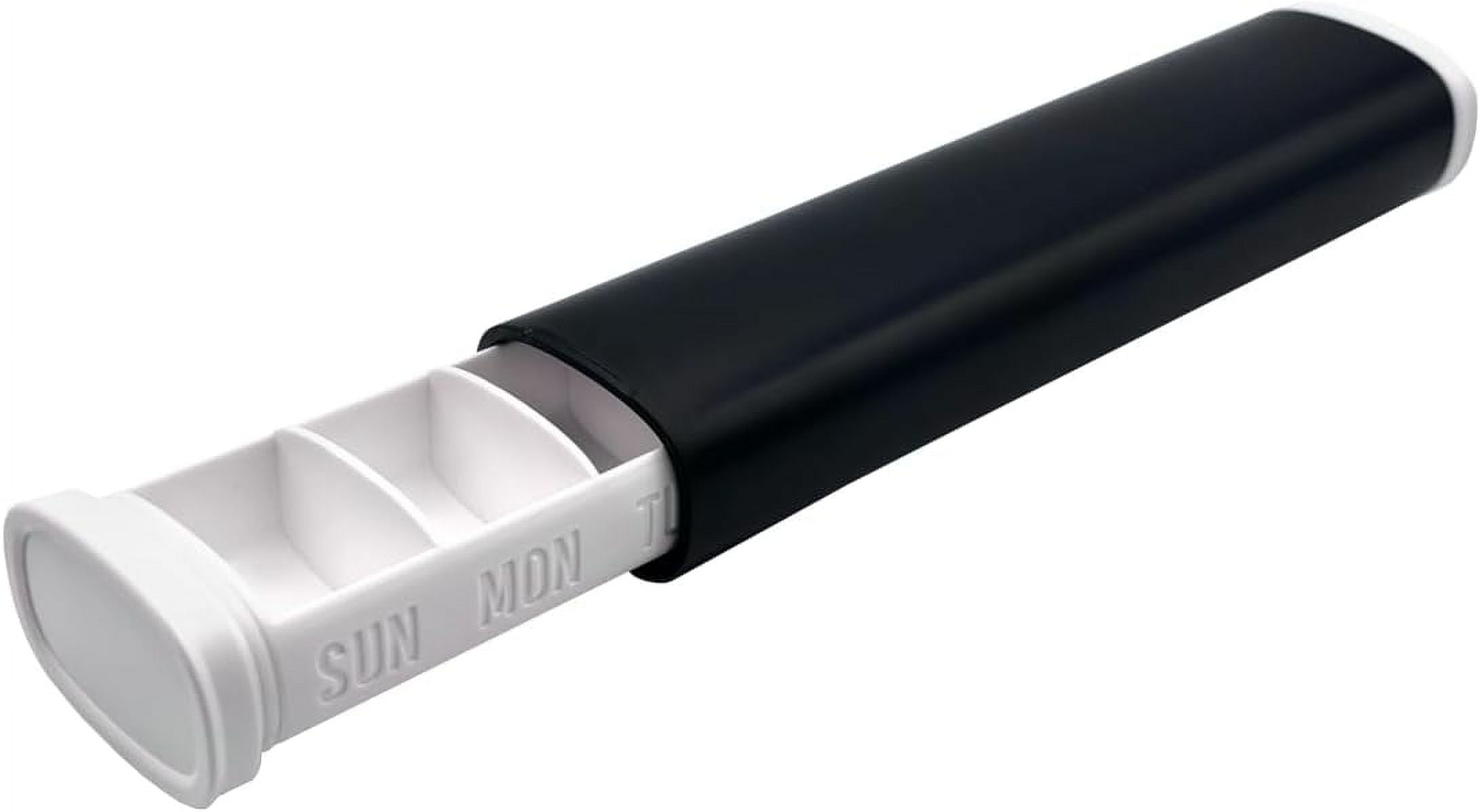 Ezy Dose 7-Day Weekly Slide Pill Organizer, Stylish Medication Storage ...