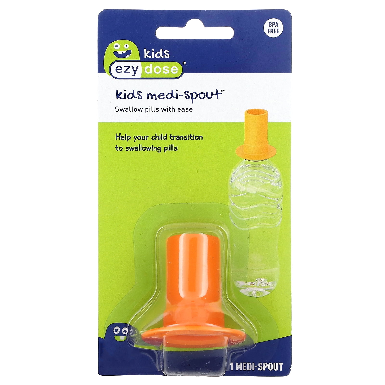 Ezy Dose Kids, Medi-Spout, 1 Count HSA/FSA Eligible - Walmart.com