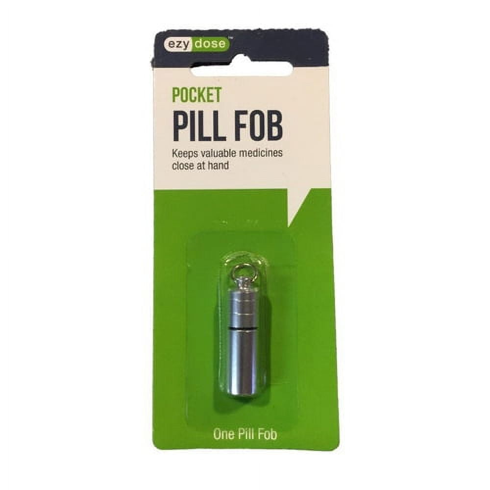 Ezy Dose Nitro-Fresh Pill Case, Chrome-Plated Brass - 1 Ea, 3 Pack ...