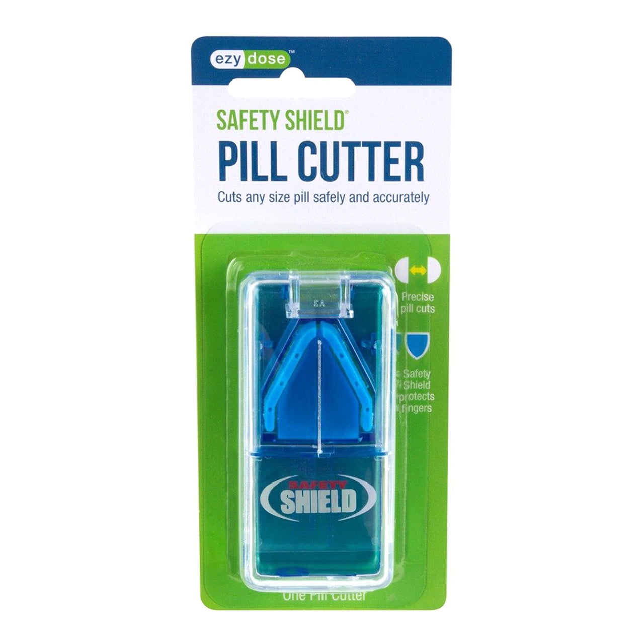 Ezy Dose Safety Shield Pill Cutter, Assorted Colors, 1 Ea.. - Walmart.com