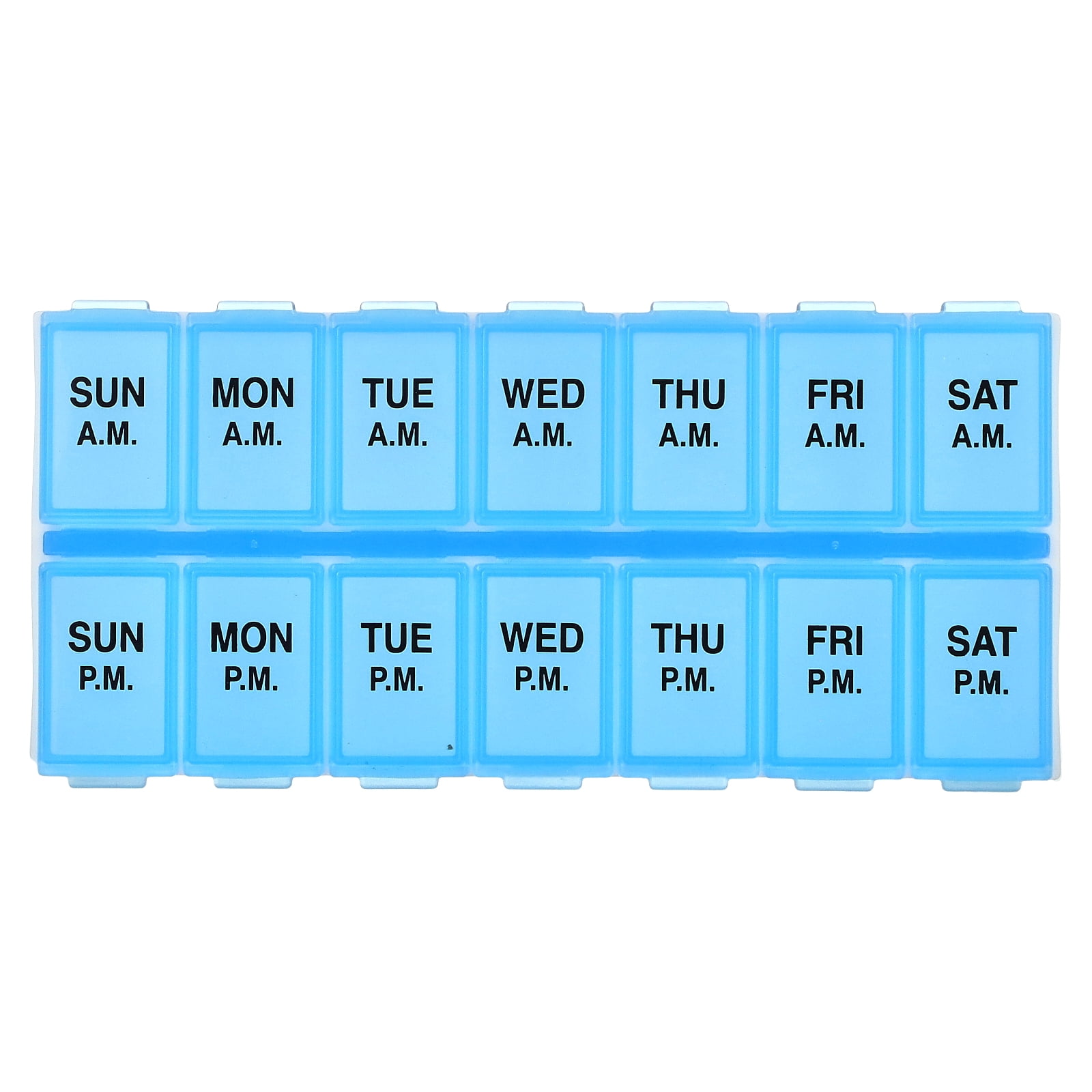 Ezy Dose Weekly AM/PM Pill Planner, 1 Count - Walmart.com