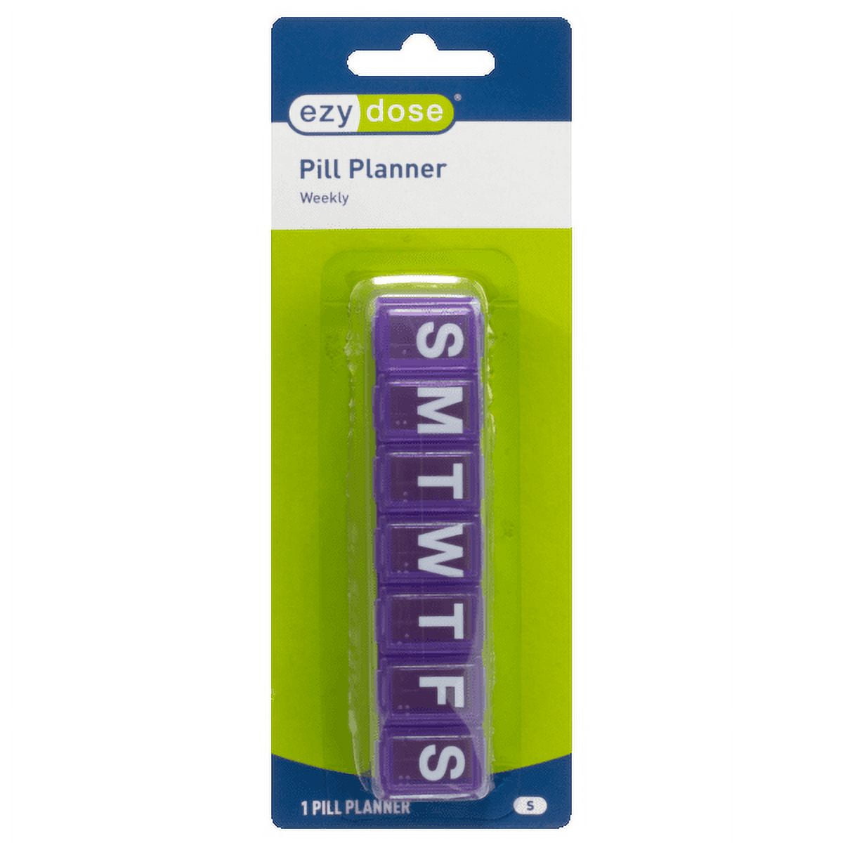Ezy Dose¨ Weekly Classic Pill Planner HSA/FSA Eligible - Walmart.com