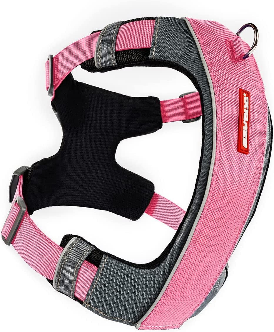 EzyDog Premium X-Link Adjustable DHF10 No-Pull Reflective Dog Harness (Large, Pink) - Walmart.com