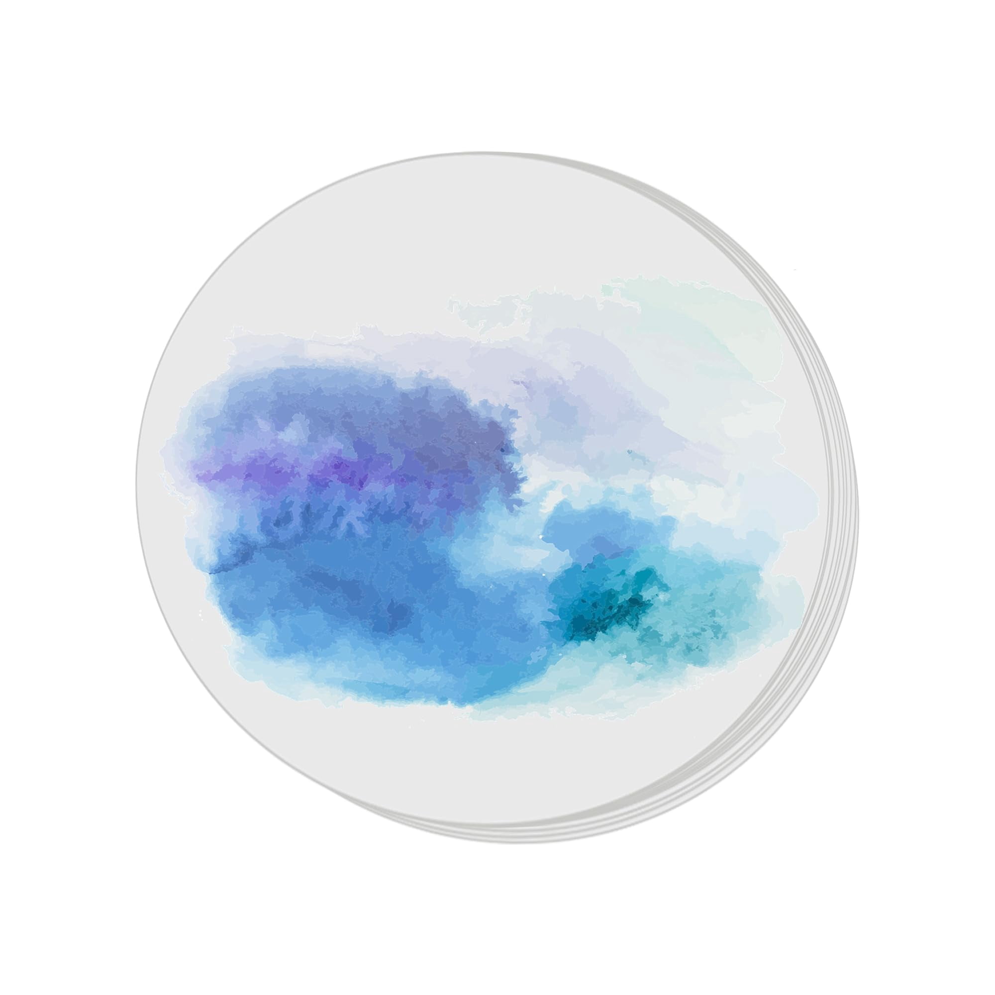 Ezyaid Watercolor Paper Circles OIF8 10 Inches, Cold Press Textured ...