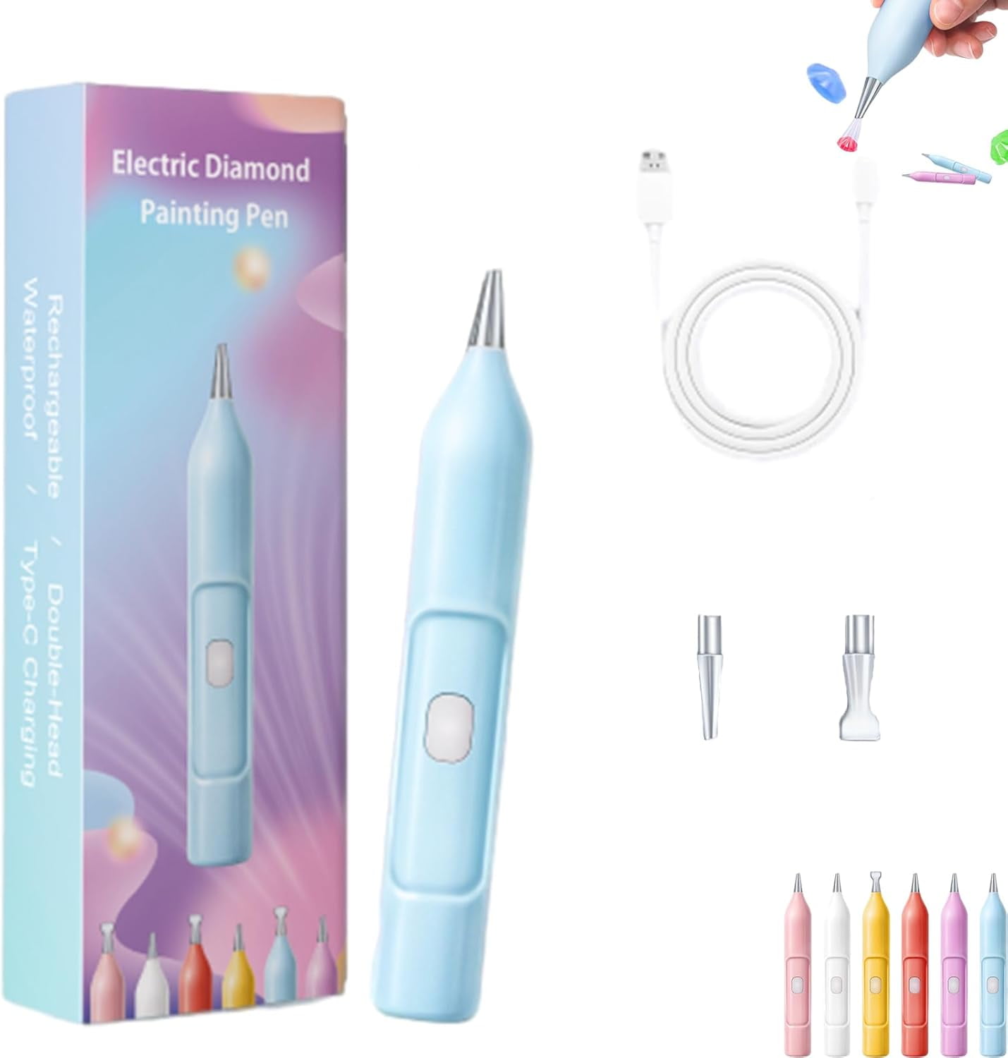 Ezypen - Electric Diamond Painting Pen with Vacuum Technology ...