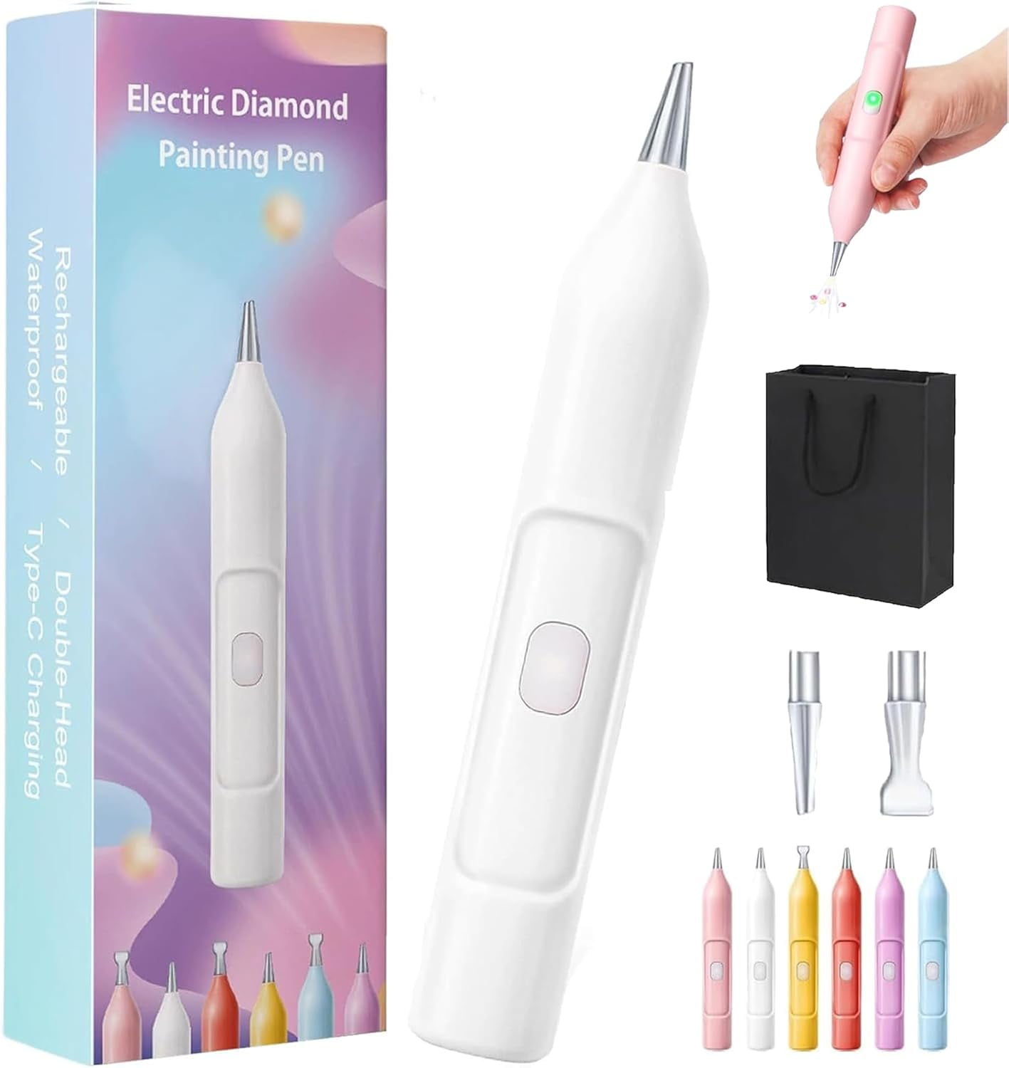 Ezypen - Electric Diamond Painting Pen with Vacuum Technology ...