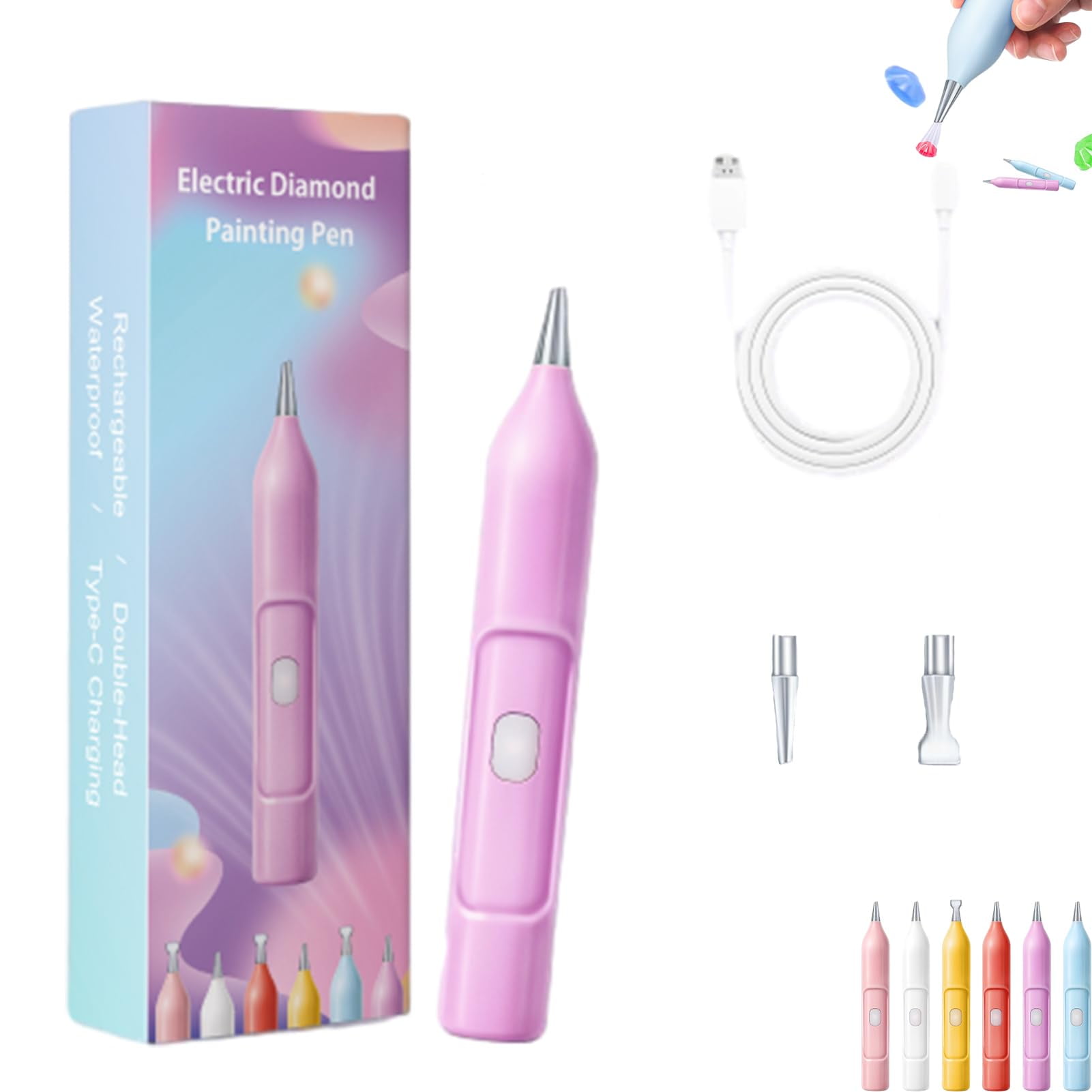 Ezypen - Electric Diamond Painting Pen with Vacuum Technology ...