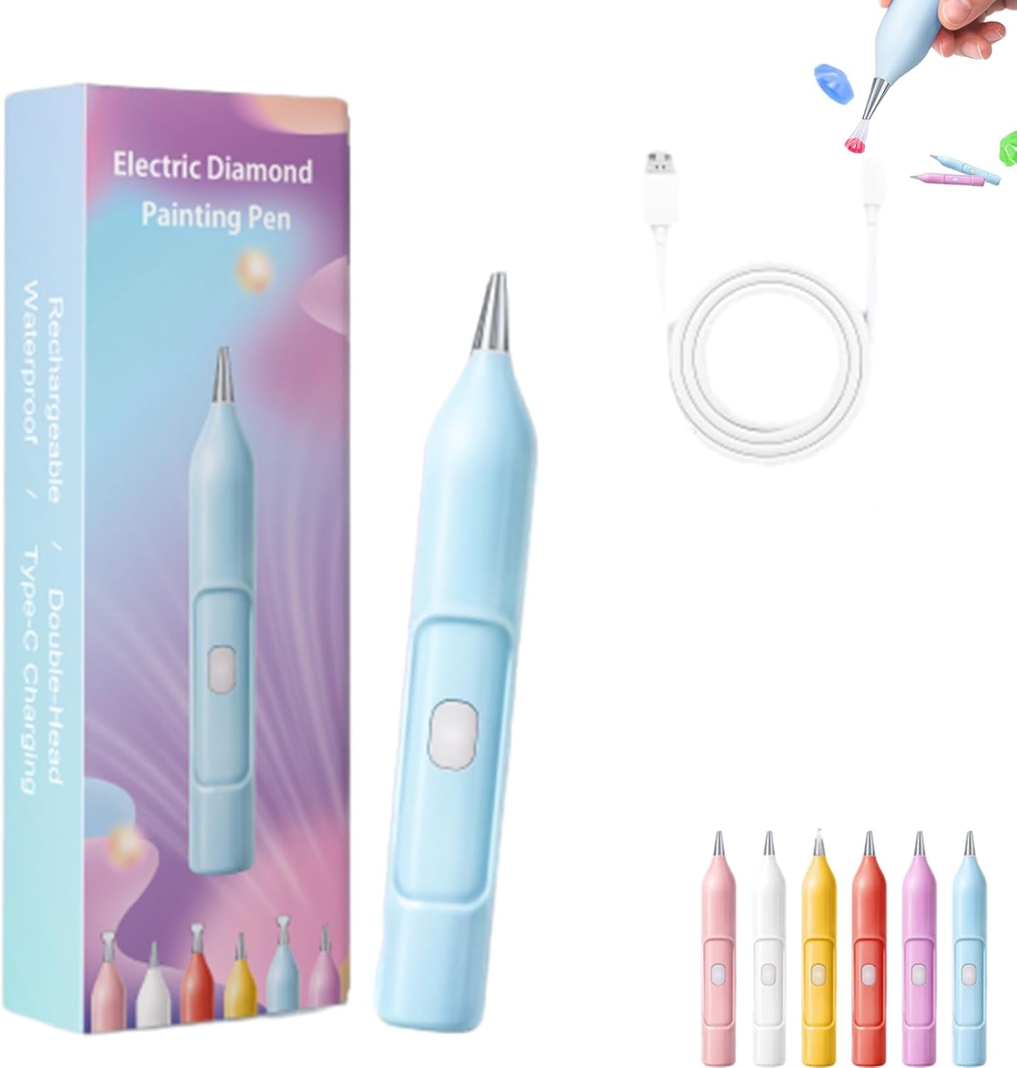 Ezypen - Electric Diamond Painting Pen with Vacuum Technology ...