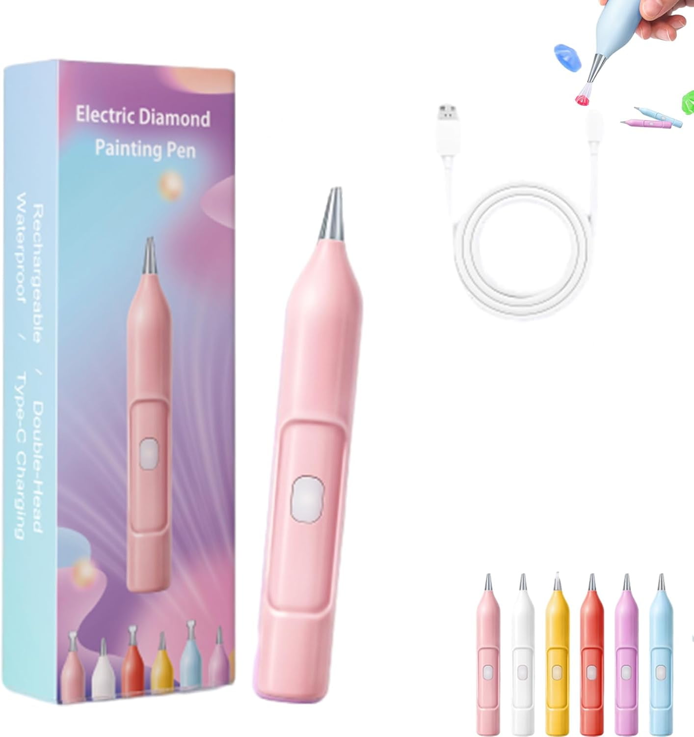 Ezypen - Electric Diamond Painting Pen with Vacuum Technology ...