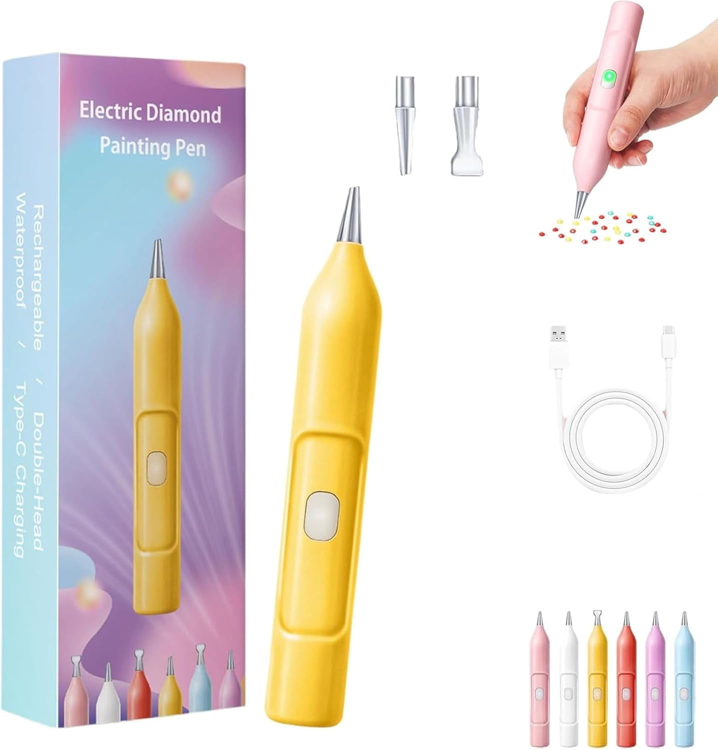 Ezypen - Electric Diamond Painting Pen with Vacuum Technology ...