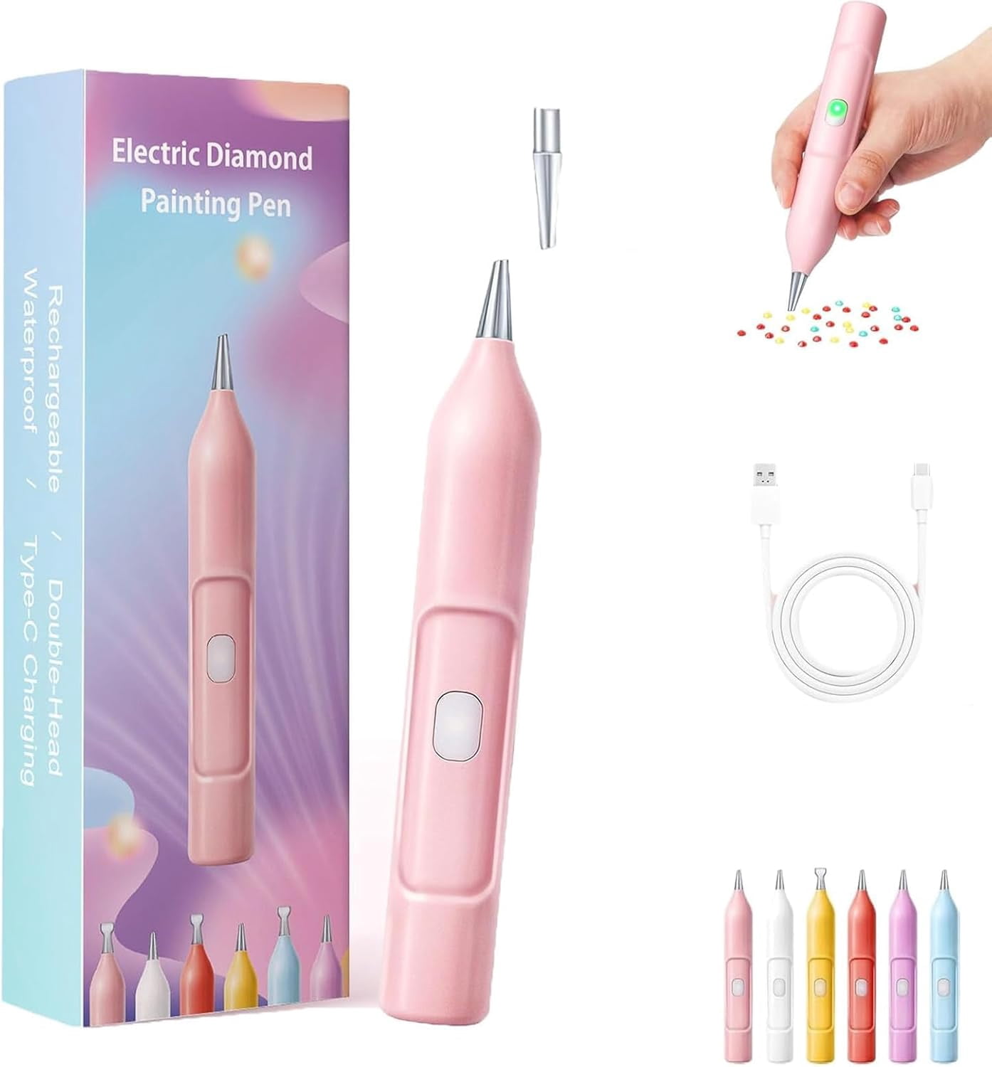 Ezypen - Electric Diamond Painting Pen with Vacuum Technology ...