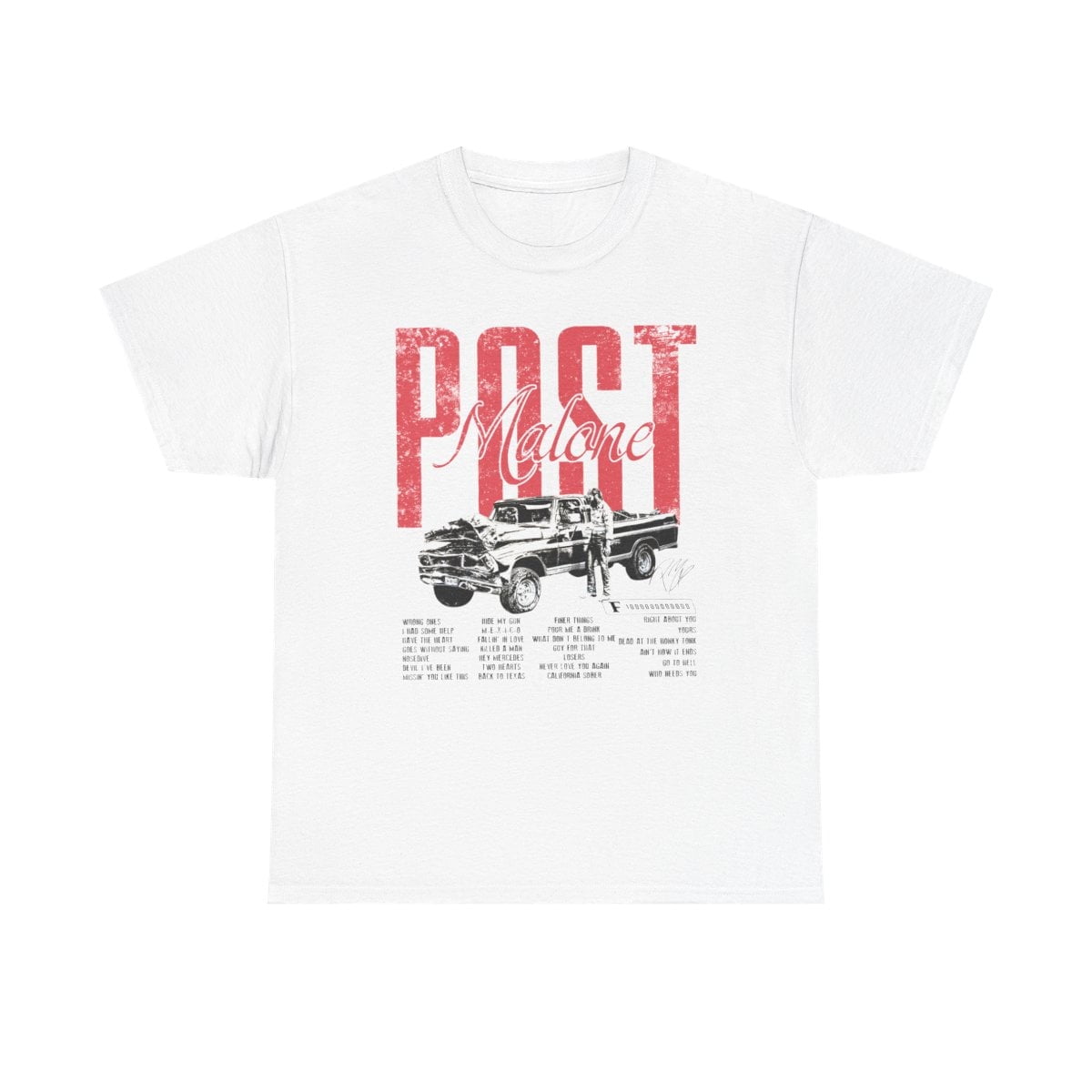 F-1 trillion Post Malone Tracklist For Fans Men Women - Walmart.com