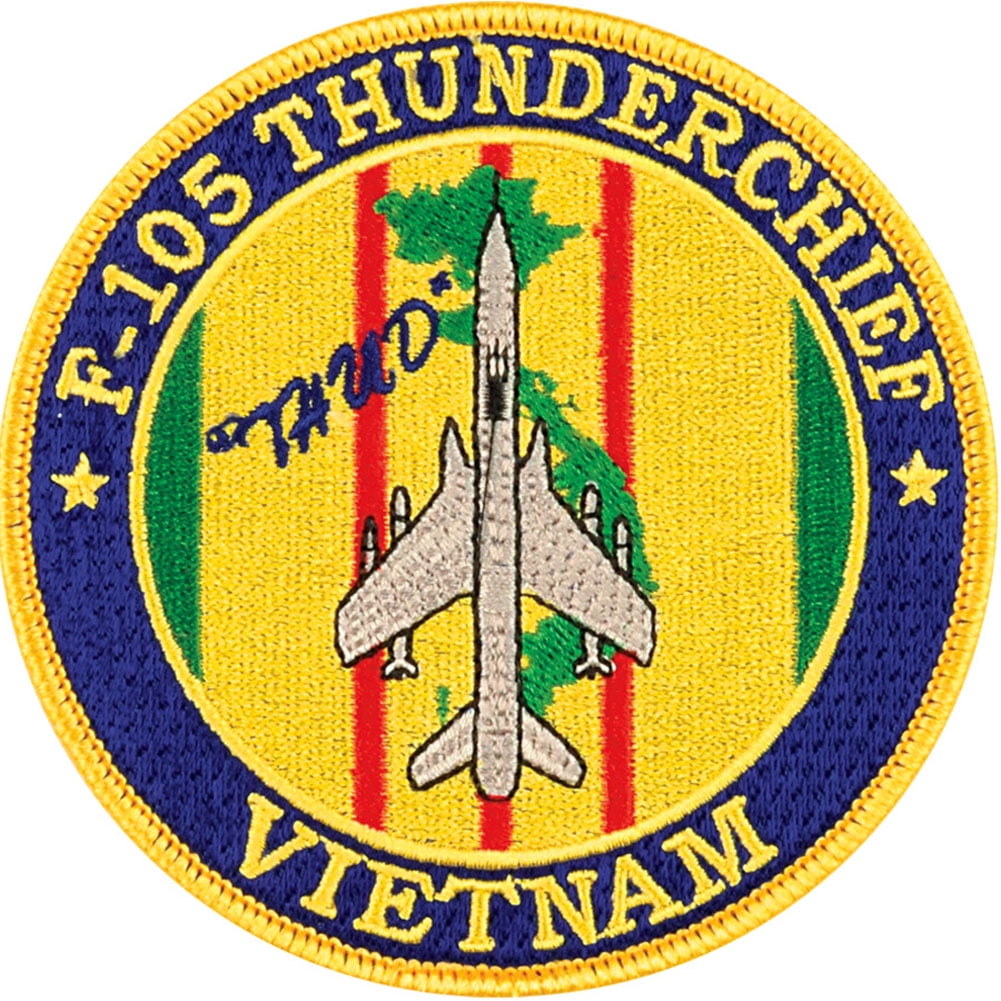 F-105 Thunderchief 4" Vietnam Patch - Walmart.com