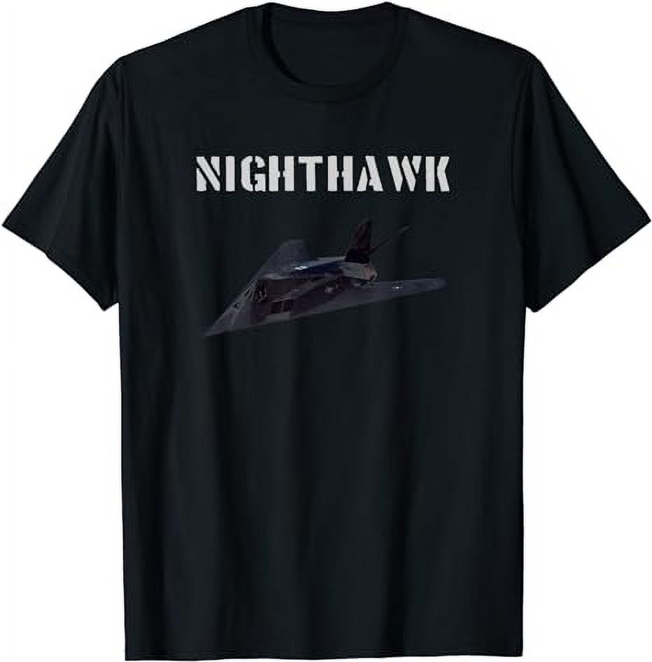 F-117 NIGHTHAWK T SHIRT STEALTH FIGHTER BOMBER JET PLANE T-Shirt ...